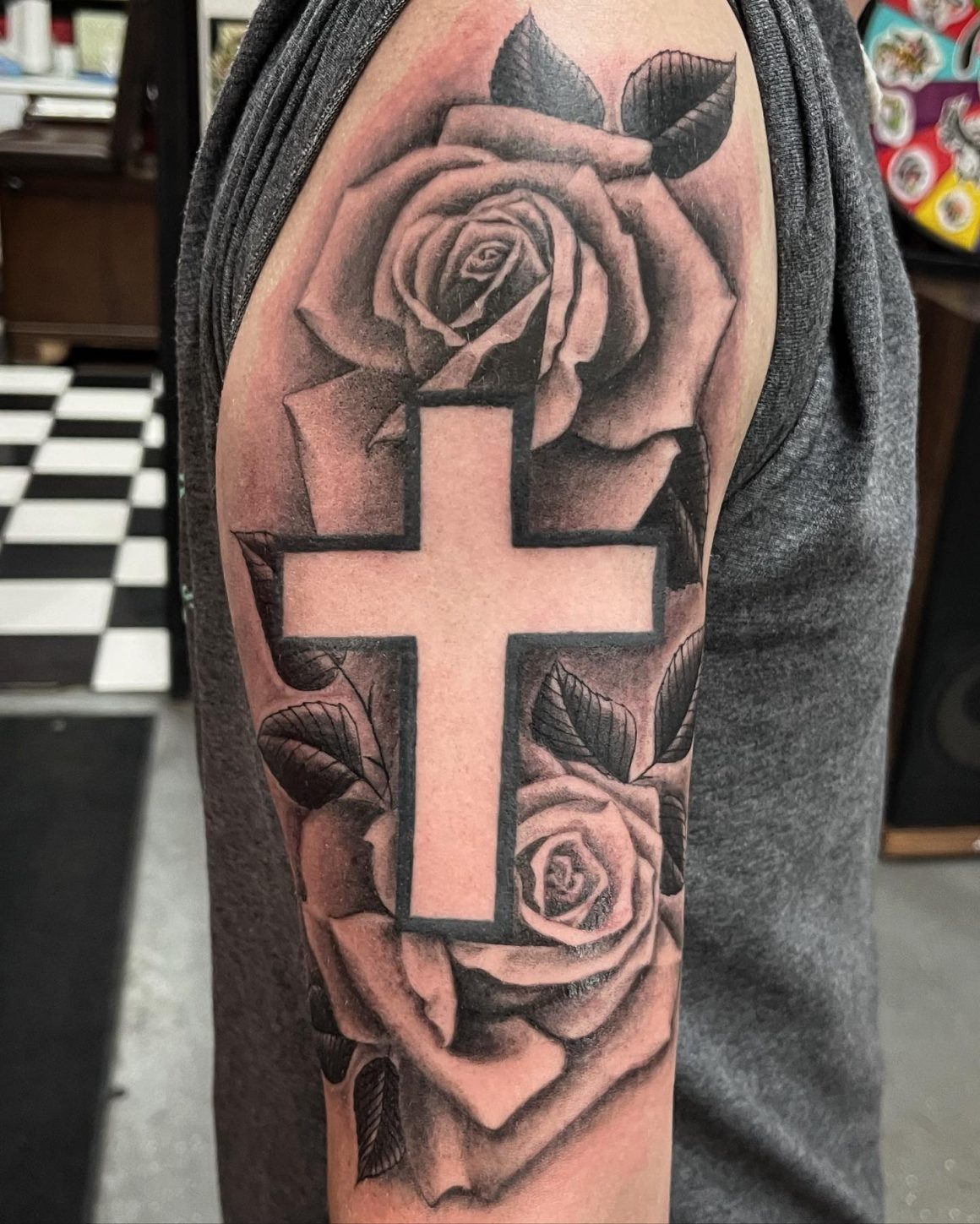 40+ Cross Tattoos to Showcase Your Spiritual Side - AI Tattoo Lab 40+ Cross Tattoos to Showcase Your Spiritual Side - AI Tattoo Lab